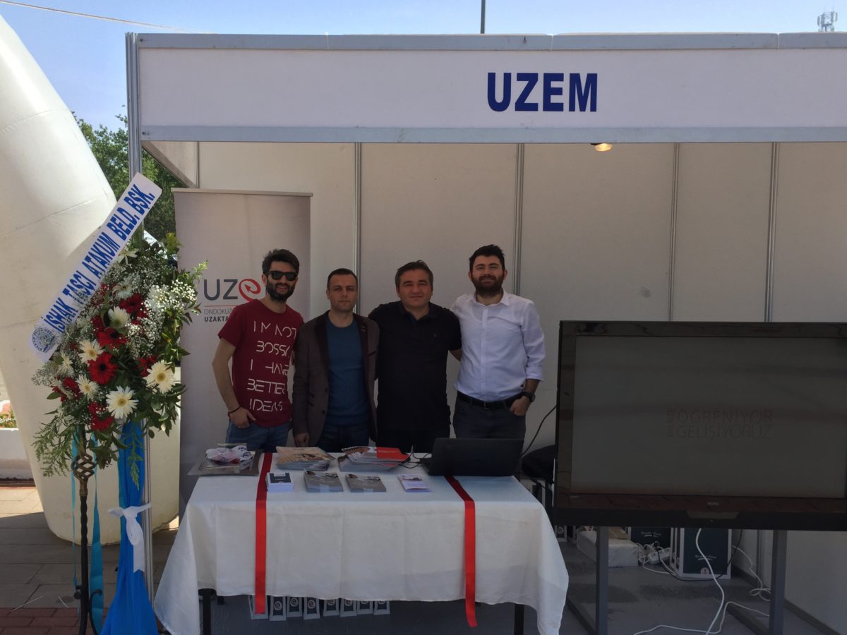 OMÜ Tanıtım Günlerinde UZEM Rüzgarı Esti - OMÜ Uzaktan Eğitim Merkezi
